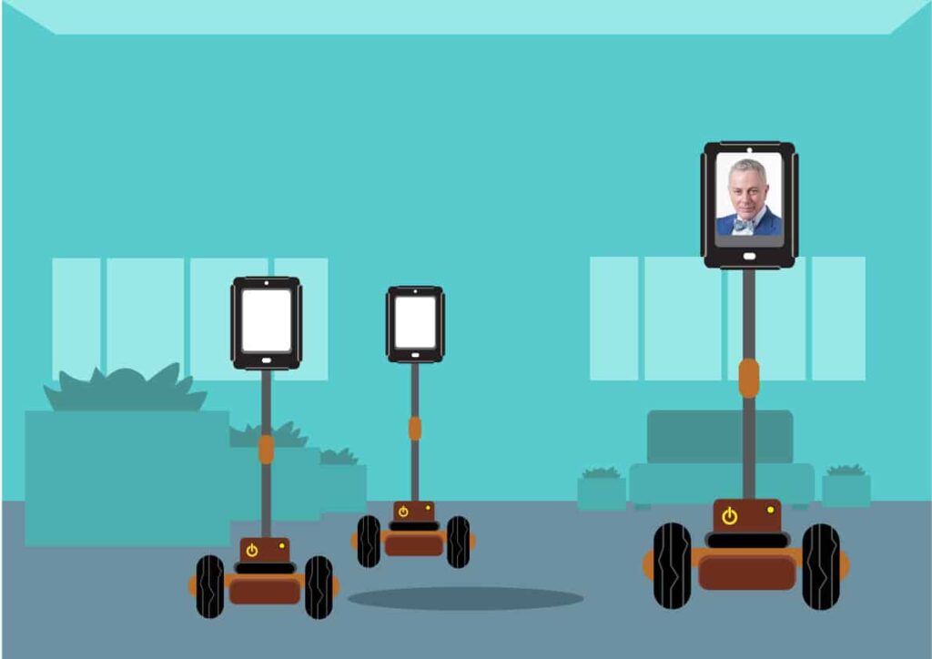 Telepresence robots recreate classrooms on your laptop